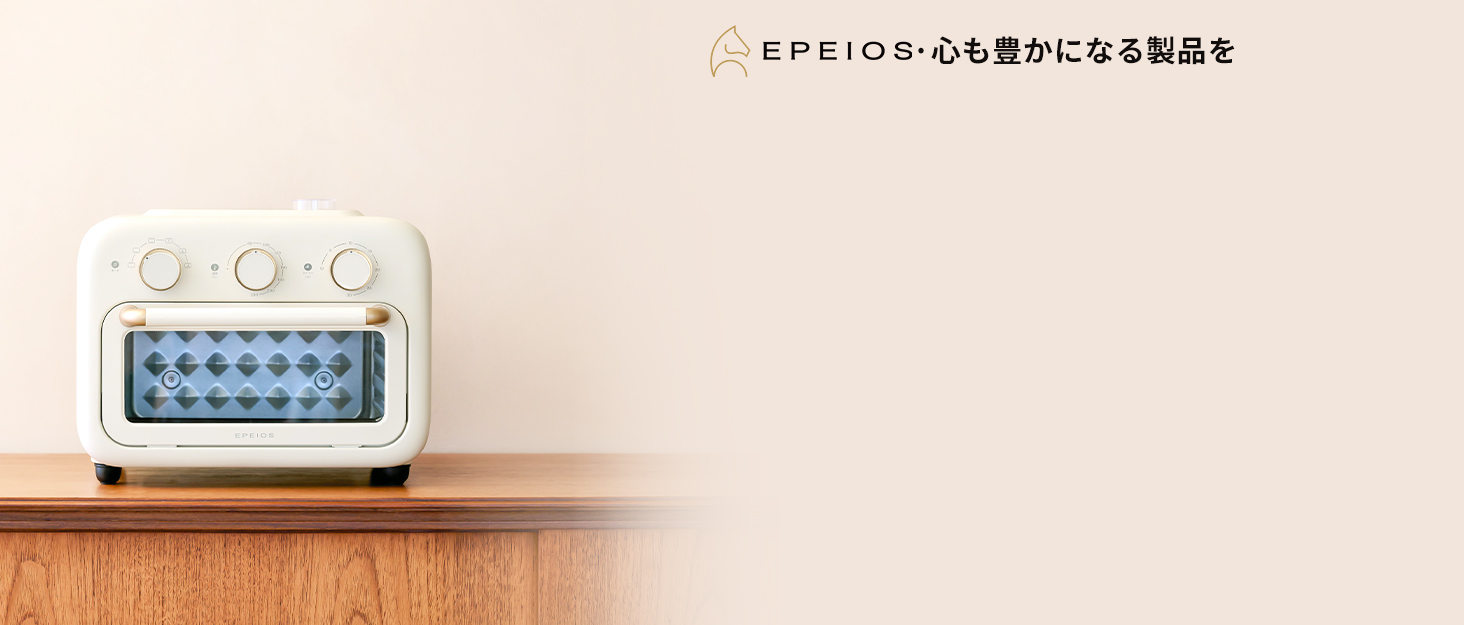 Amazon | エペイオス(Epeios) トースター オーブントースター 2枚焼き 一台多役 12L大容量 2層重ね可能 80℃～230℃無段階温度調節 上下6本ヒーター 1350W高火力 ...