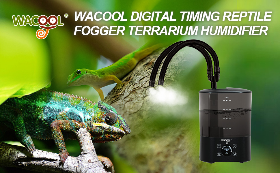 Amazon.com: WACOOL Upgraded No Leak Digital Timing Reptile Fogger, 4L ...