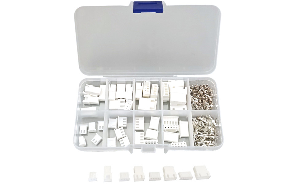 Amazon.com: JST XH 2.54mm Pitch Male Female Housing 2 3 4 5 Pin Connectors Socket Plugs with ...