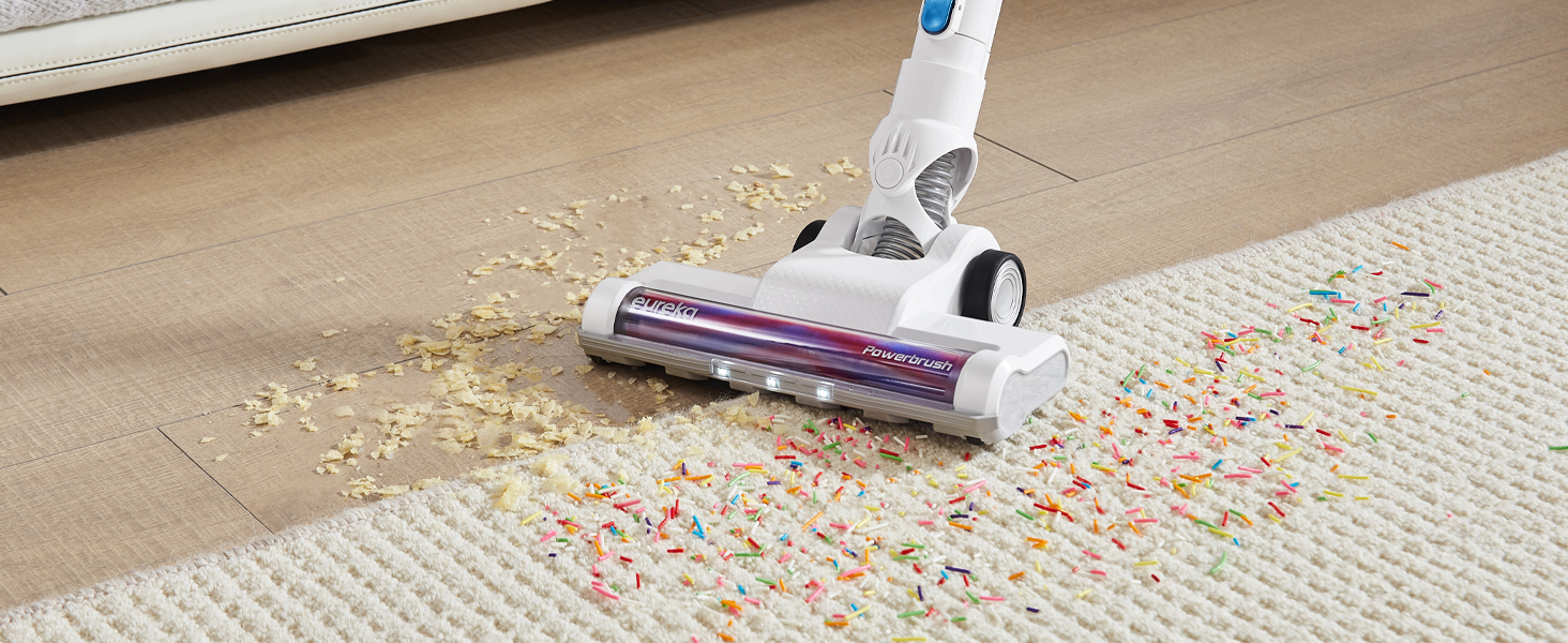 Eureka BR5 Slim Aspirateur sans Fil Léger Silencieux, 2 en 1 Aspirateur ...