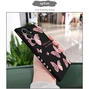 Amazon.com: LEECG for Samsung Galaxy S24 Ultra Case, Creative Flower Pattern Design Phone Cover ...