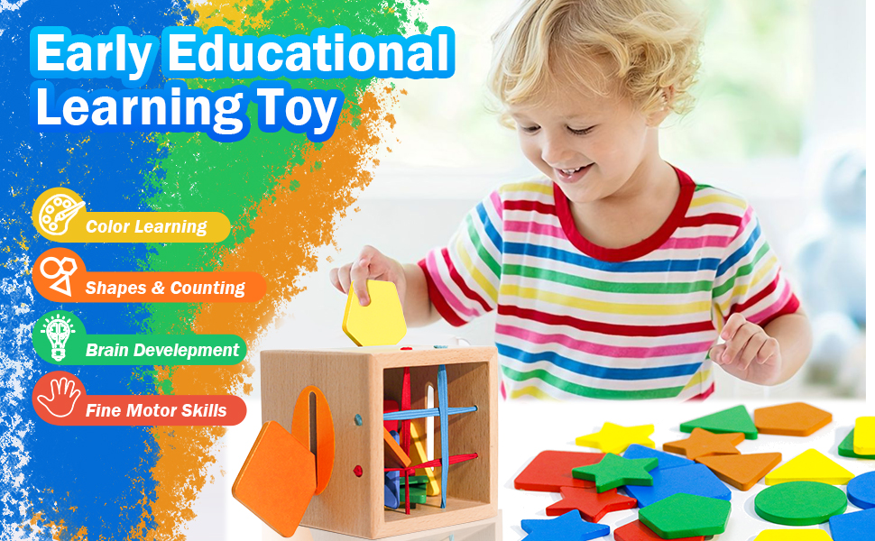 Amazon.com: CHEROSIN Learning Color Sorting Toys for Toddler， Fine ...
