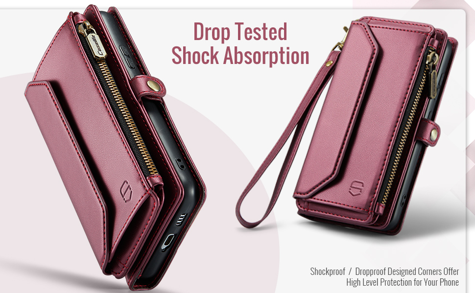 Amazon.com: Strapurs Crossbody Wallet Case Compatible with Samsung Galaxy S22 5G RFID Blocking ...