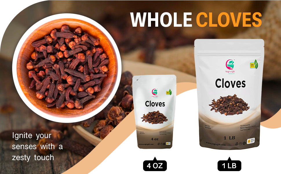 Amazon.com : Yogi's Gift Cloves Whole 1 lb Bulk, Hand Picked Premium Quality Clove, Perfect for ...