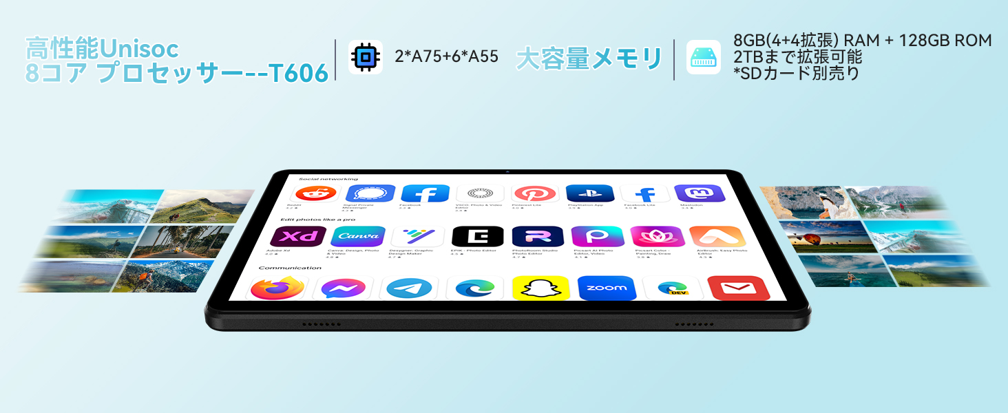 Amazon.co.jp: 【2024初登場 Widevine L1対応 Android 14】Headwolf WPad5 タブレット 10インチWi-Fiモデル、1920x1200 FHD ...