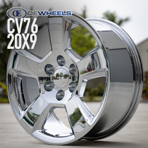 Amazon.com: OE Wheels LLC 20 inch Rims Fits Chevy Silverado Tahoe Sierra Yukon Escalade CV76 ...