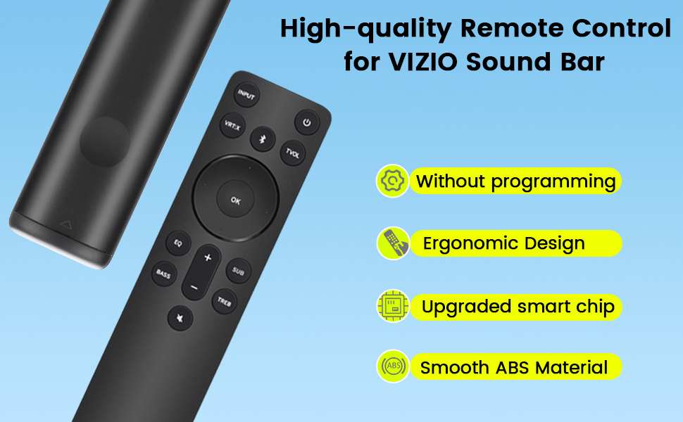 Gvirtue New Replacement Remote For Vizio 5 1 2 1 Home