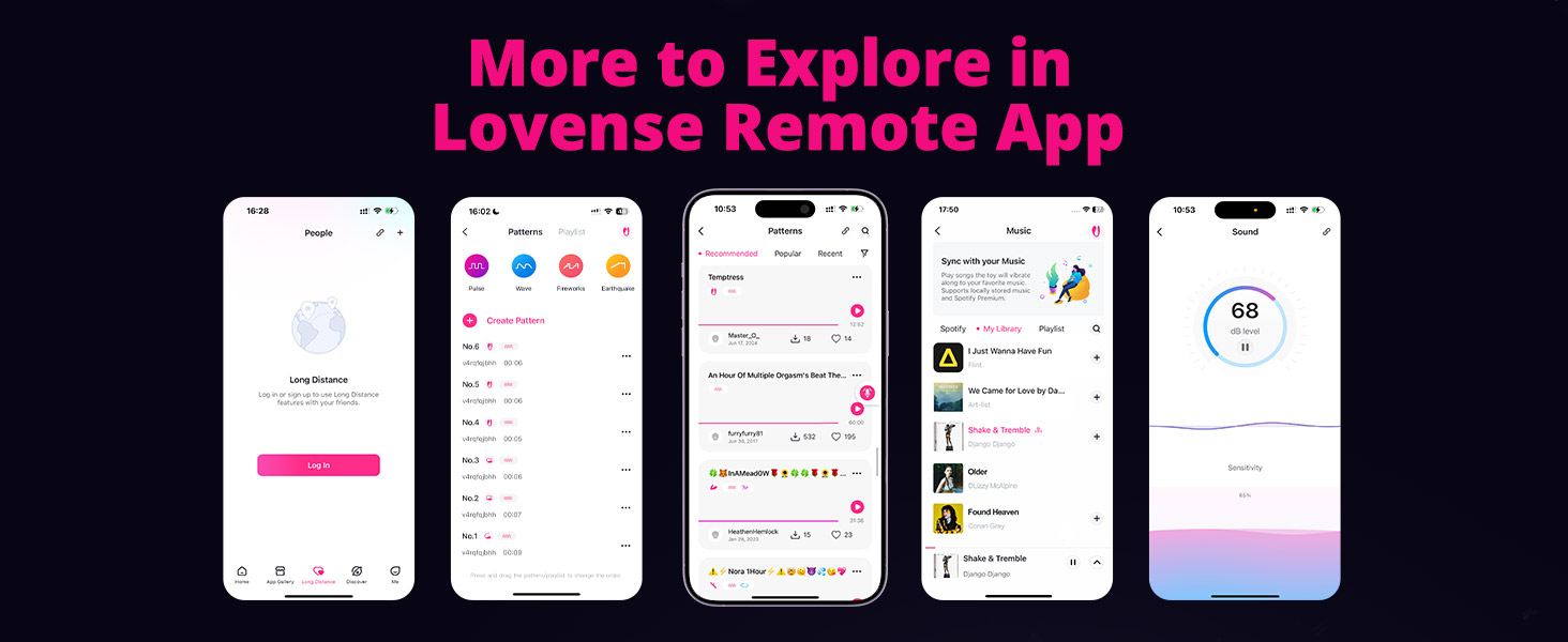 Amazon.com: LOVENSE Lush 4 Remote Control G-spot Vibrator, Wearable Long Distance Adult Sex Toys ...