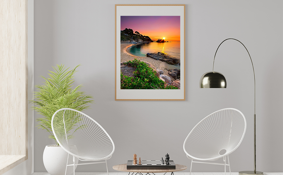 Hjjdiyes Malen Nach Zahlen Erwachsene Landschaft by Diy ölgemälde auf Leinwand set mit ...