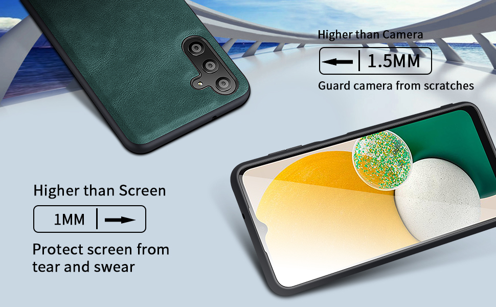 Amazon.com: X-level for Samsung Galaxy A14 5G Case,Premium PU Leather Thin Slim Phone Cover for ...