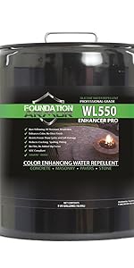 5 GAL Armor AR500 High Gloss Solvent Based Acrylic Concrete Sealer and Paver Sealer - - Amazon.com