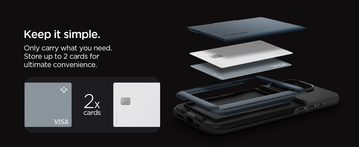 Amazon.com: Spigen Slim Armor CS Designed for iPhone 15 Pro Case (2023) [Military-Grade ...