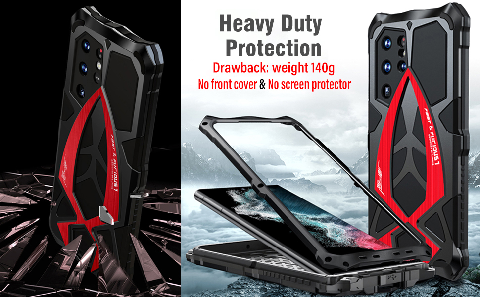 Amazon.com: KumWum Armor Phone Case for Samsung Galaxy S22 Ultra Military Grade Drop Protection ...