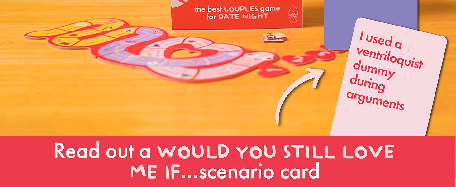 Amazon.com: Would You Still Love Me If... Unleash the Fun with Our Couples Card Game - Engaging ...