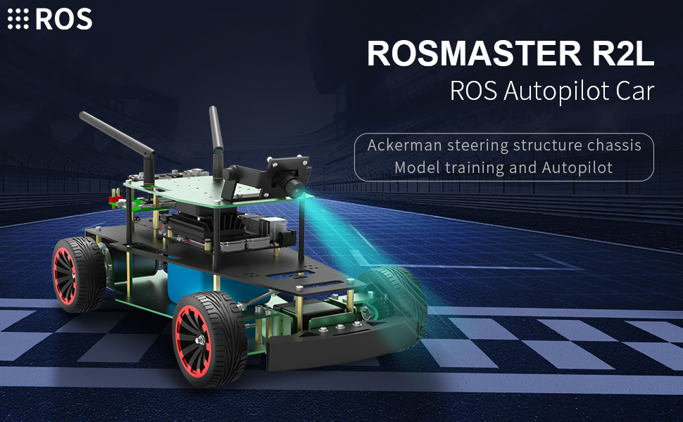 Amazon.com: Yahboom Autonomous Driving Professional Kit AI Visual ...