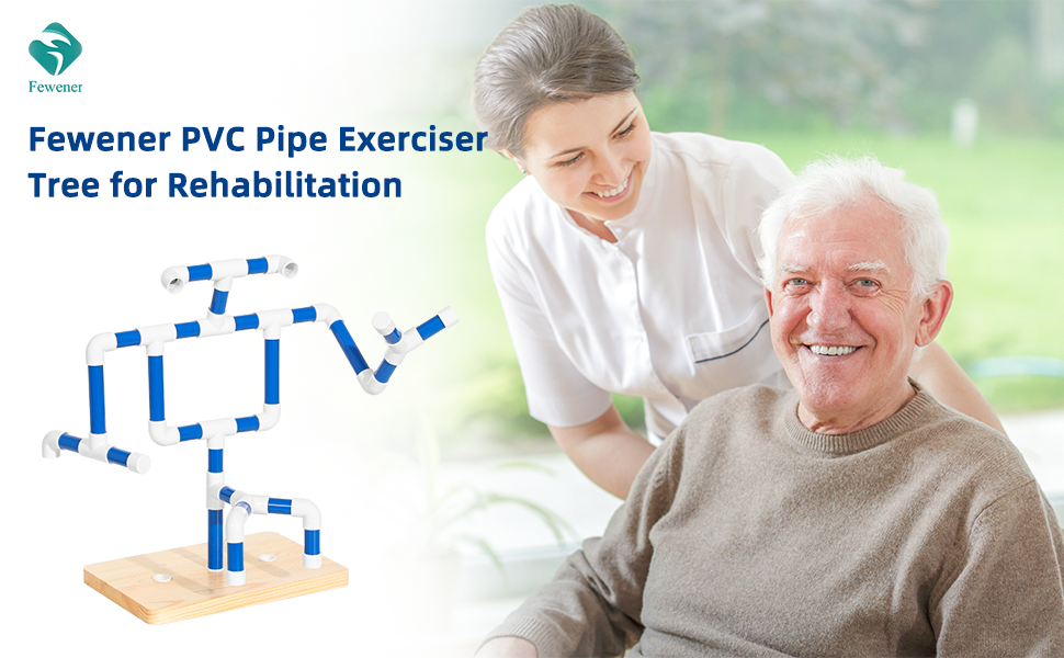 Amazon.com: Fewener PVC Pipe Therapy Tree for Hand Rehabilitation - PVC Pipe Exerciser Tree for ...