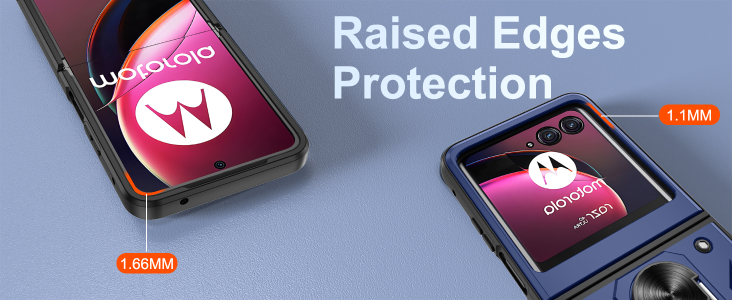 Amazon.com: for Motorola Razr Plus 2023 Case, Moto Razr Plus 2023 Case, Heavy Duty Shockproof ...