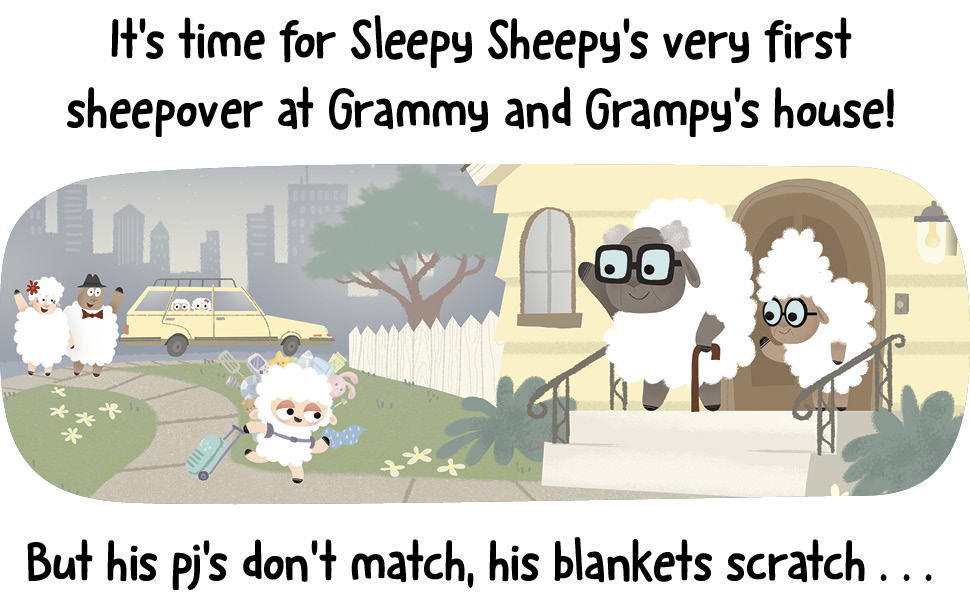 Sleepy Sheepy and the Sheepover: Cummins, Lucy Ruth, Oswald, Pete: 9780593465943: Amazon.com: Books