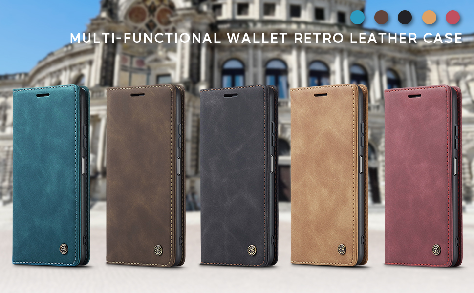 Amazon.com: FCOZCKLOM Compatible with Samsung Galaxy A25 Wallet Case ...