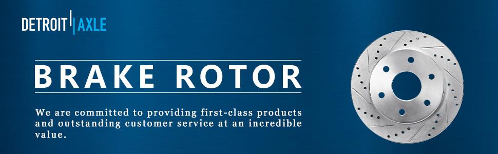 Amazon.com: Detroit Axle - Front Brake Kit for 4WD Chevy GMC K1500 K2500 Pickup Suburban Tahoe ...