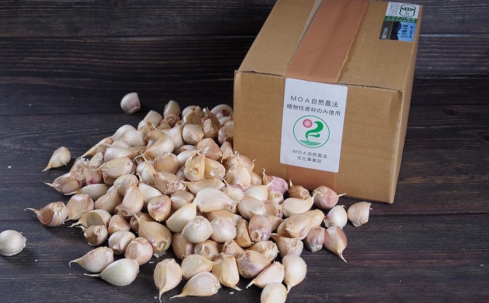 Amazon | 産地直送 有機JASかつMOA自然農法 バラ詰めにんにく 1kg 本場青森県田子町産 やまもと農園 | ノーブランド品 | にんにく 通販