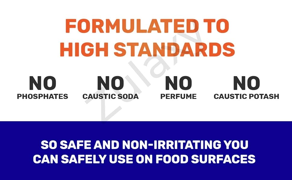 Zulaxy Kitchen Cleaner Spray for Oil & Grease Stain Remover, All Surface Non-Toxic & Non ...