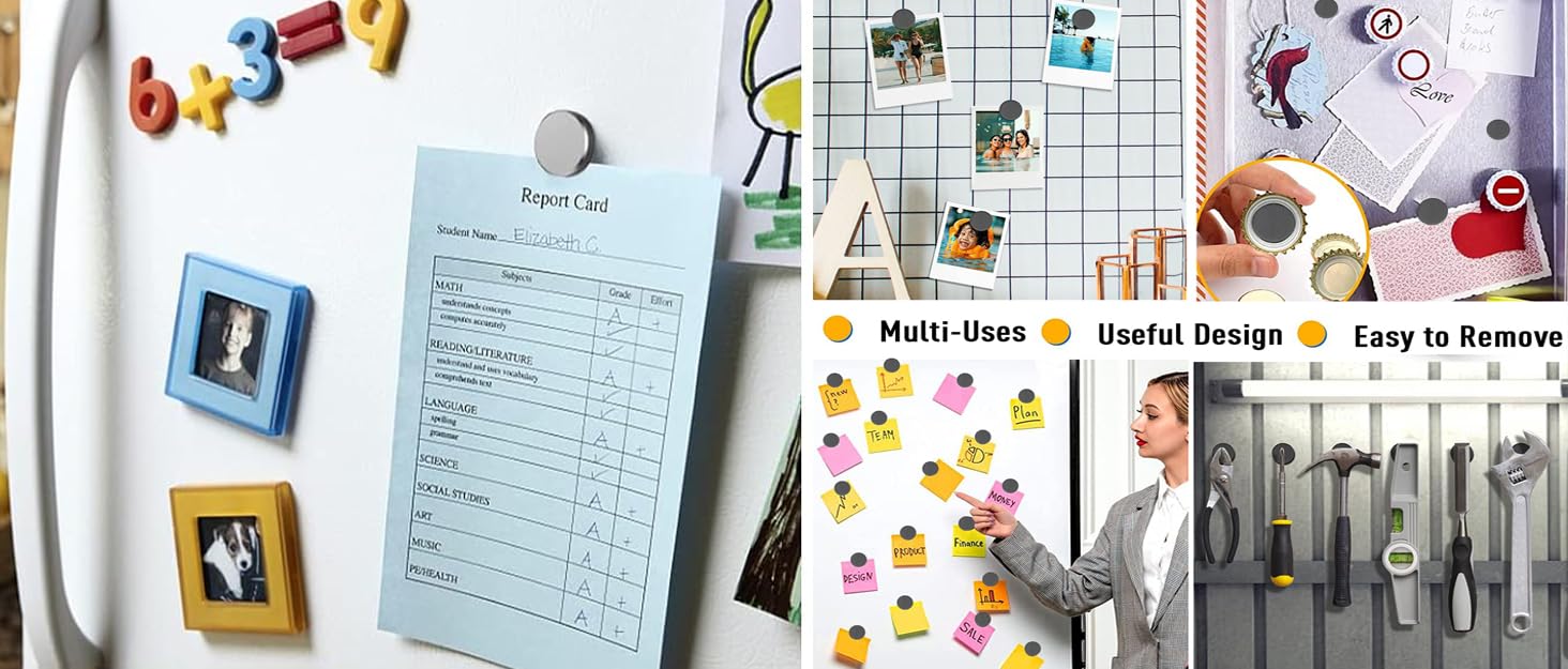 Amazon.com: Ferrite Ring Magnet,2.75In Dia, Heavy Duty Round Ceramic Disc Magnets with Hole for ...