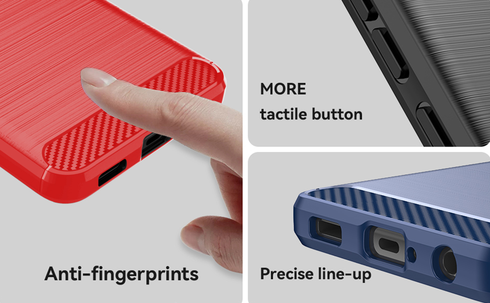 Amazon.com: Osophter for Galaxy A05 Case: with 2pcs Screen Protector Shock-Absorption Flexible ...