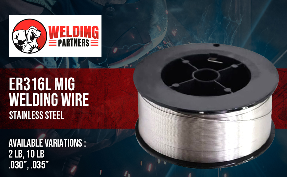 ER316L Alambre de soldadura MIG de acero inoxidable 316L Alambre de soldadura MIG de acero ...