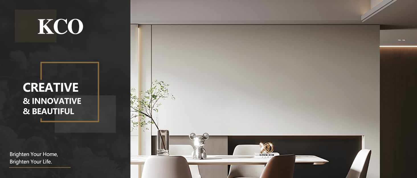 KCO Modern Gold Chandeliers Brushed Brass Ceiling Pendant Light Globe Glass Hanging Light for ...