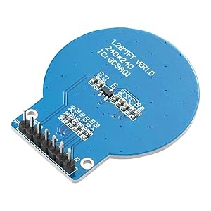 AZDelivery GC9A01 1.28-inch Round TFT Display for Arduino : Amazon.co ...