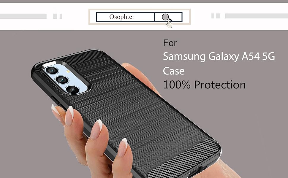 Amazon.com: Osophter for Samsung Galaxy A54 5G Case,Samsung A54 5G Case Shock-Absorption ...