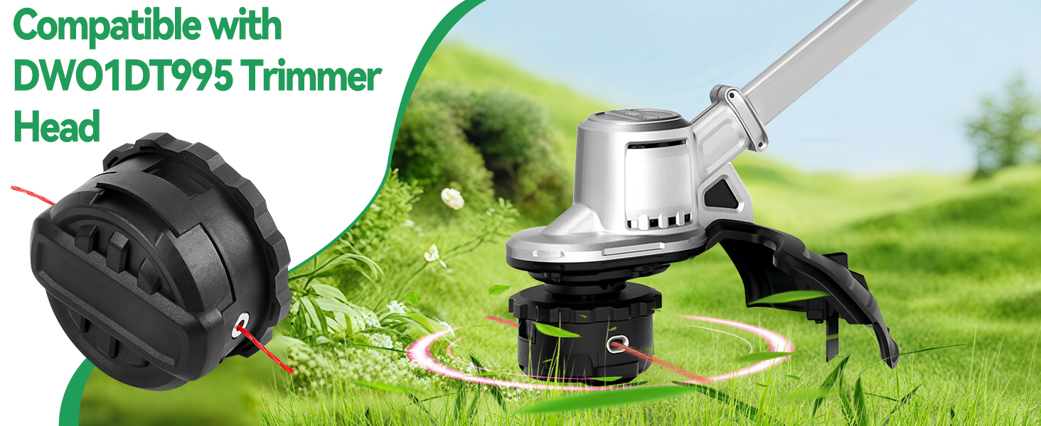 Amazon.com: SYWAN DWO1DT995 Replacement Trimmer Head Compatible with Dewalt DCST920 DCST922 ...