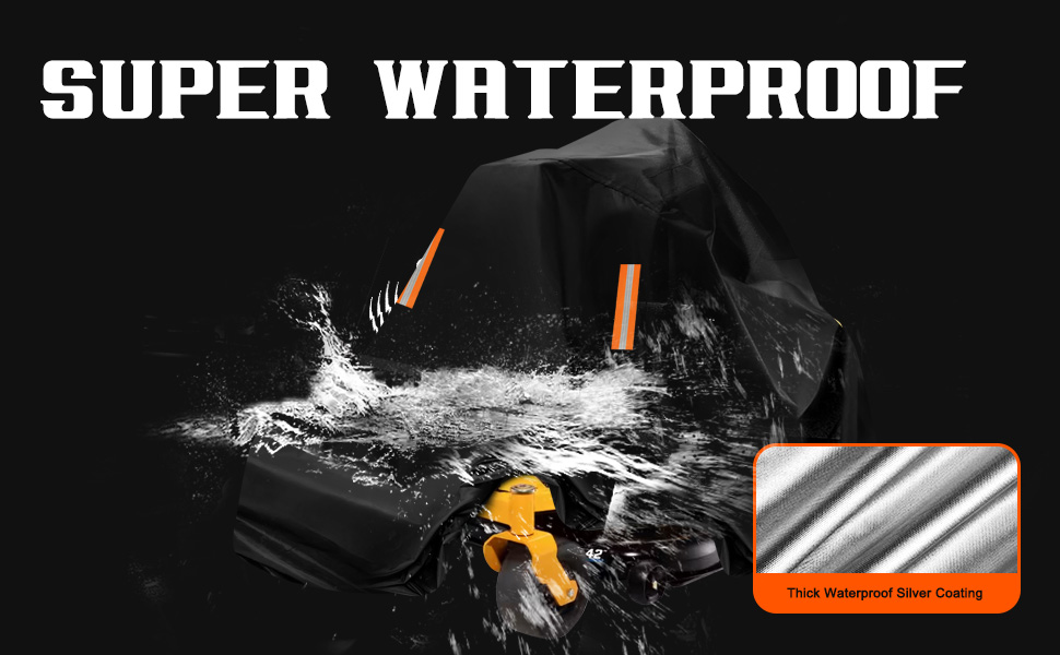 Amazon.com : Zero-Turn Mower Cover Waterproof Outdoors,Anti-UV 210D Polyester ,Universal Fit ...