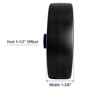 Amazon.com: Fourtry 734-0973 Deck Wheel Compatible with Cub Cad et Riding Mower, 2 Pack 112-0337 ...