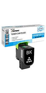 Amazon.com: TOPRINT C310 C315 4 Colors Compatible Toner Cartridges 006R04356 006R04357 006R04358 ...