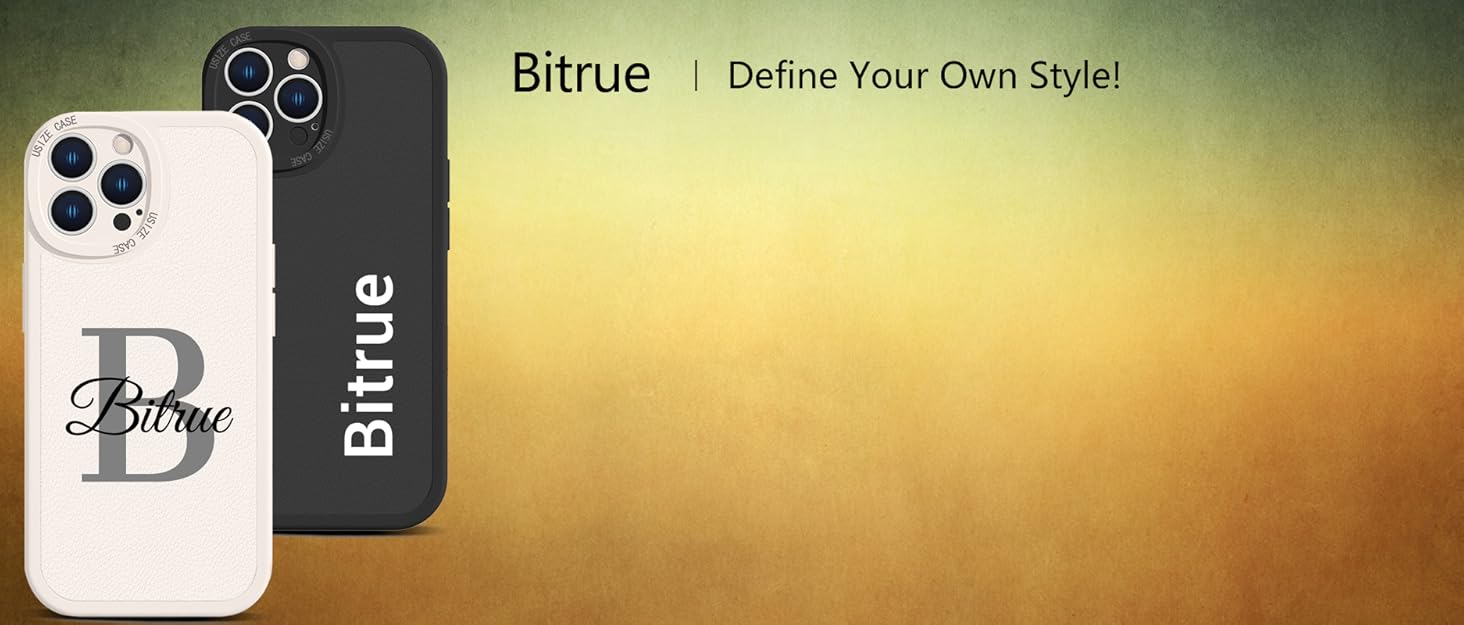 Amazon.com: Bitrue Custom Personalized Name/Text Phone Case for iPhone 17 air 16 15 14 13 12 11 ...