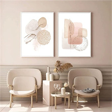 Amazon.de: Sarah Duke 3er Abstrakt Poster Set, Aesthetic Wandbilder Beige Leinwandbilder Ohne ...