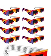 Solar Eclipse Glasses Approved 2024, (10 Pack) CE and ISO Certified ...
