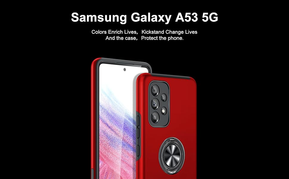 Amazon.com: JAME for Samsung A53 5g Case, Galaxy A53 5g Case with Shockproof Protective Phone ...