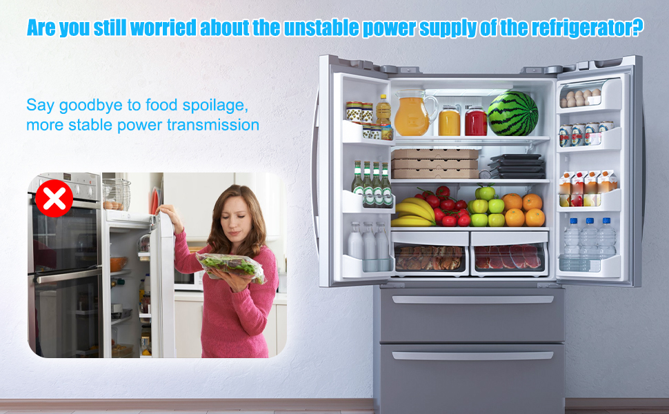 Amazon.com: Refrigerator Wire Harness DA96-00640A Compatible with Samsung Refrigerators ...