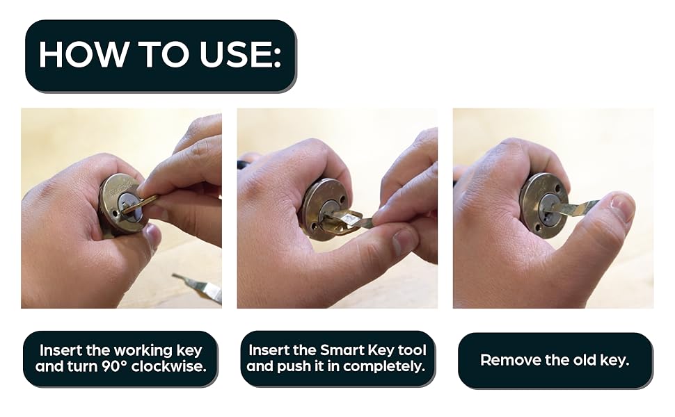 Summit Doorware Smart Key Learn Tool Kit Quick DIY Rekeying Kit for Kwikset Smart Locks - Amazon.com