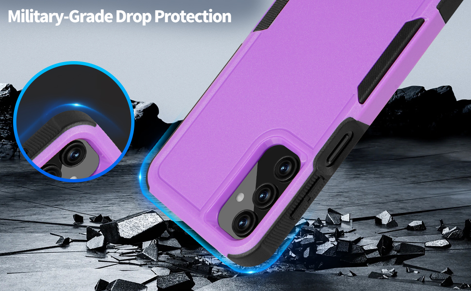 Amazon.com: XZPPZH for Samsung Galaxy A15 5G Case Dual Layer Protective A15 5G Phone Case Heavy ...