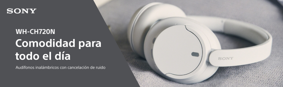 Sony Audífonos inalámbricos WH-CH720N con Noise Canceling,Azul : Amazon.com.mx: Electrónicos
