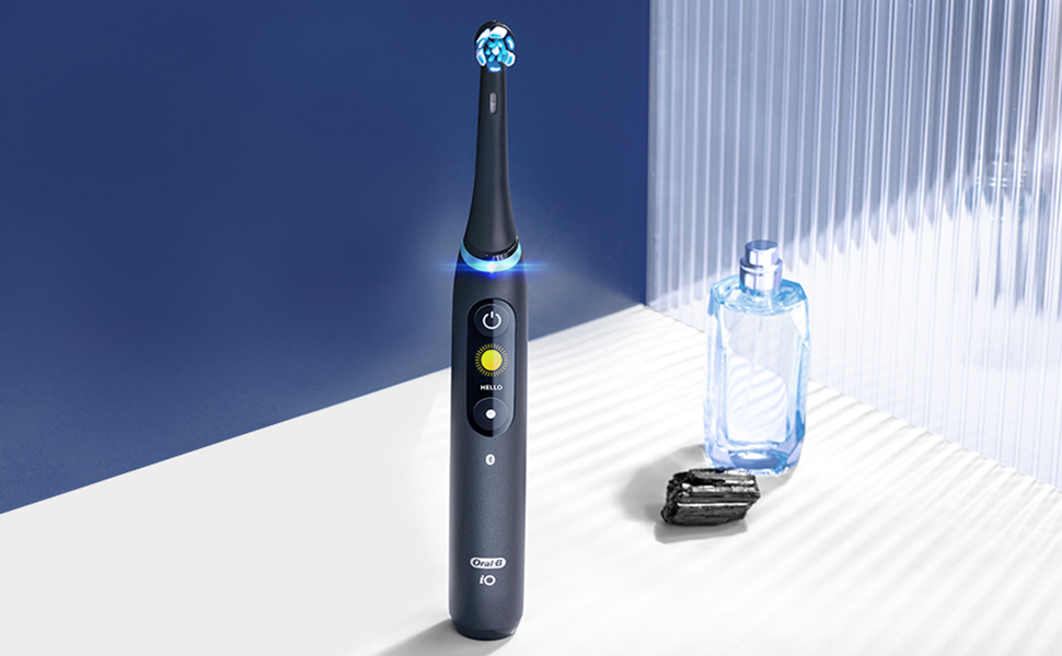 Oral-B iO9 Ultimate Electric Toothbrush, 7 Smart Modes, Pressure Sensor, Interactive Display ...