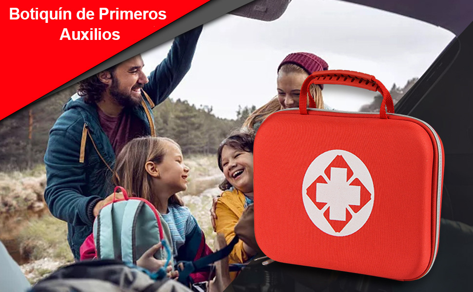 Botiquín de Primeros Auxilios de 284 Piezas,Kit de Primeros Auxilios ...