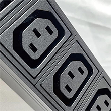 Amazon.com: Centro de datos 240V 50Amp Gabinete de servidor L6-50P 8 salidas IEC C13 PDU Medidor ...