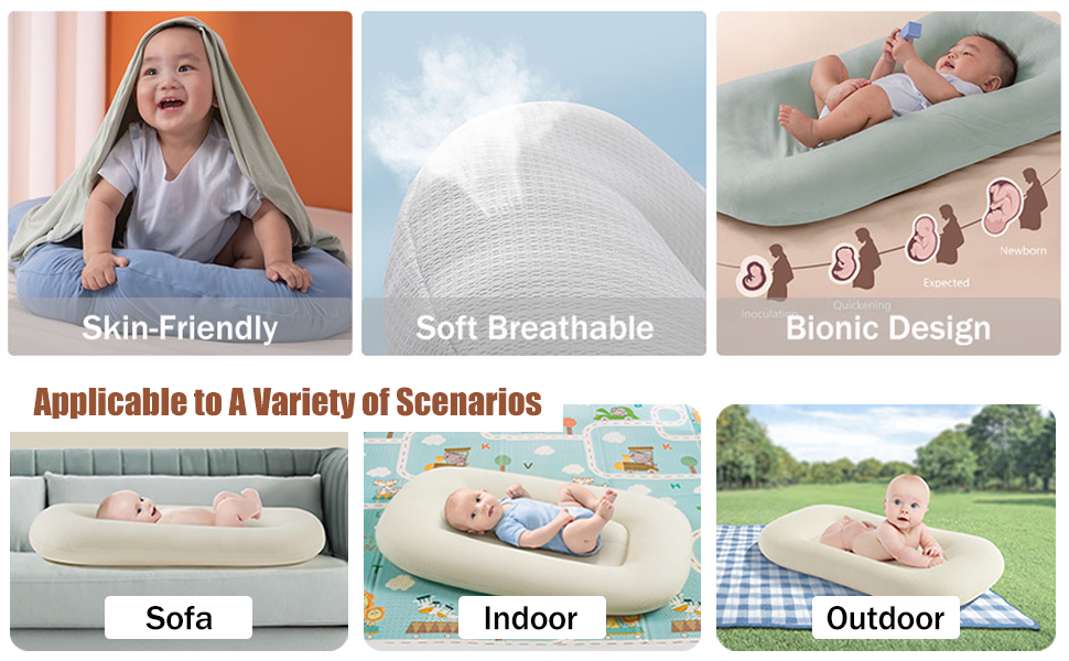 Amazon.com: Veayiik Baby Lounger for Newborn, Infants Lounger, Newborn ...