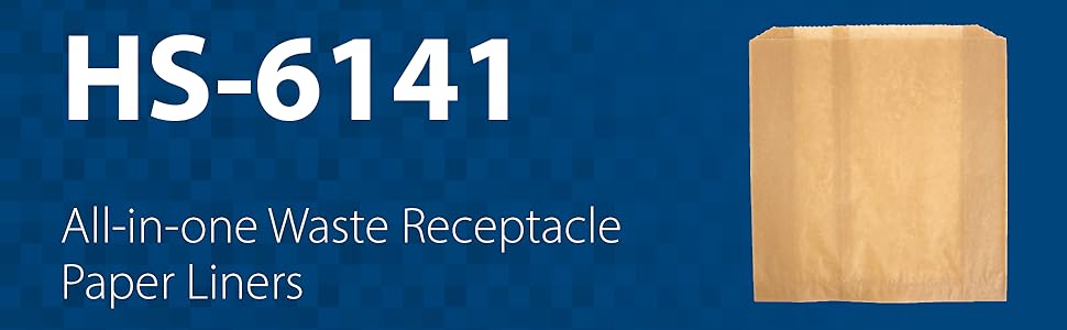 Hospeco HS-6141 Waxed Paper Feminine Hygiene Liner (Case of 250) : Amazon.ca: Industrial ...