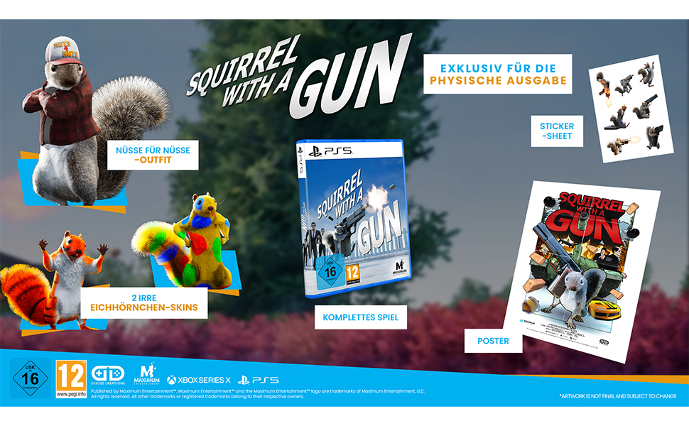 Squirrel With A Gun [PS5] [Blu-ray] : Amazon.de: Games